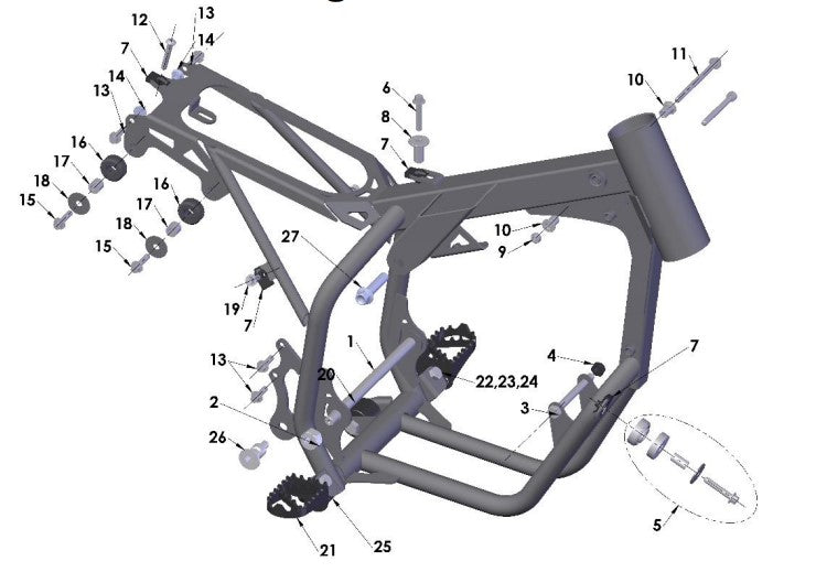 2021 Cobra CX50 P3 - FRAME 1 – NSC Motosports
