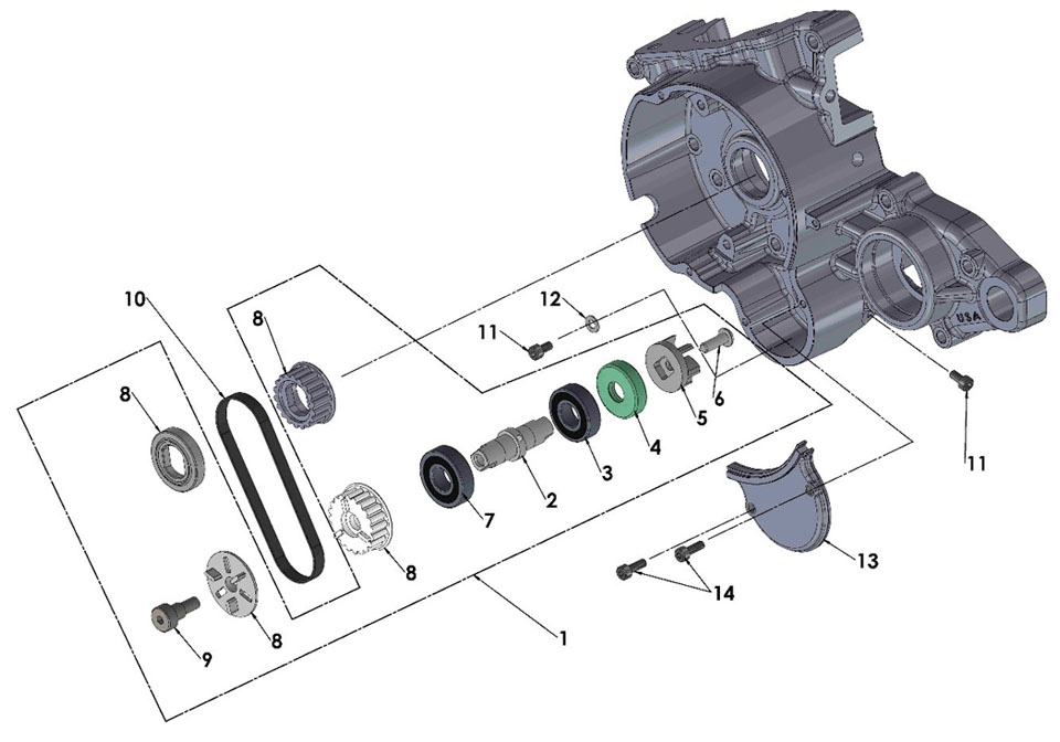2020 Cobra CX50 P3 - ENGINE - WATER PUMP – NSC Motosports