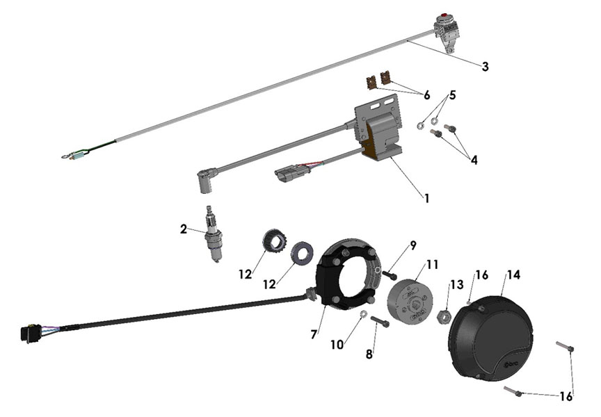 2017 Cobra CX50 P3 - ELECTRICAL SYSTEM – NSC Motosports